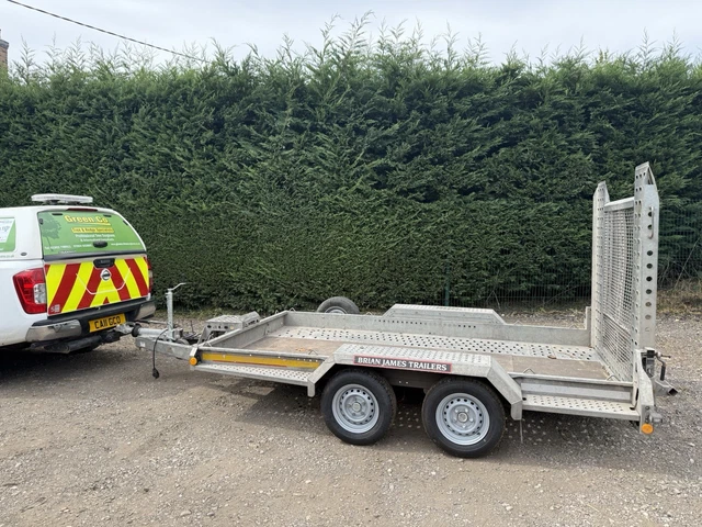BRIAN JAMES DIGGER Plant Trailer 10x6 like ifor Williams £2,556.70 ...