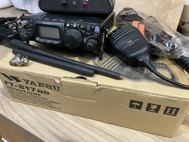Yaesu Ft 817nd 5w Multi Mode Portable Transceiver £42000 Picclick Uk 