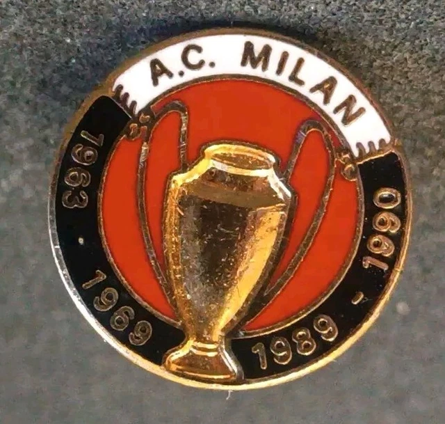 SPILLA PINS DISTINTIVO Stemma Simbolo Badge Logo Crest Club Milan ...