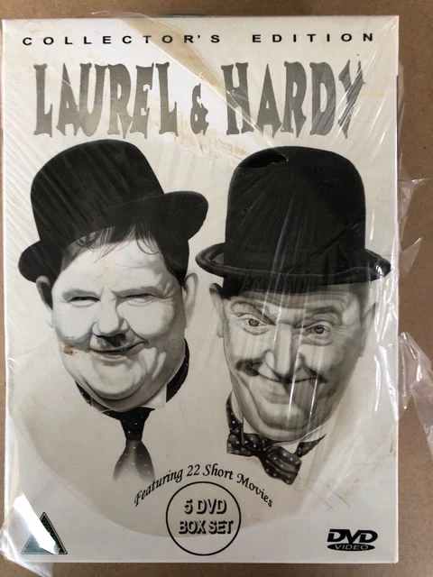 LAUREL & HARDY COLLECTORS EDITION 5 DVD BOX SET 21 Short Films New ...