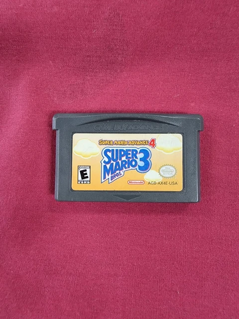 SUPER MARIO ADVANCE 4 : Super Mario Bros 3 (Game Boy Advance, 2003 ...
