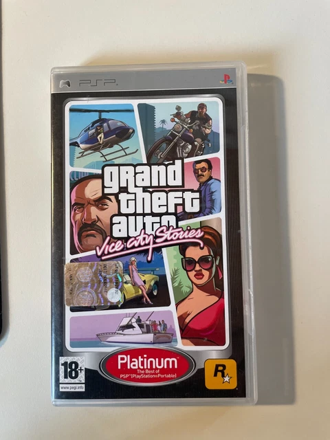 GRAND THEFT AUTO Vice City Stories GTA PSP ITA 🇮🇹 COMPLETO Platinum EUR ...