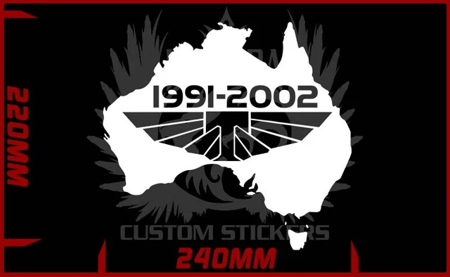 RIP TICKFORD AUSTRALIA vinyl Sticker EB ED EF EL AU Ford Falcon $12.00 ...