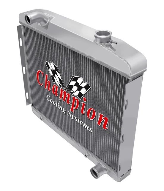 COLD CHAMPION 3 Row Radiator for 1957 Chevrolet 210 Series L6 Engine # ...