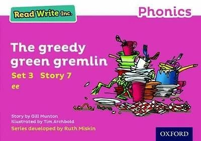 READ WRITE INC. Phonics: The Greedy Green Gremlin £9.03 - PicClick UK