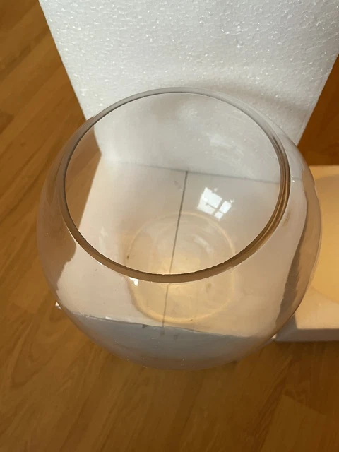 20CM GLASS FISH Bowl £5.00 - PicClick UK