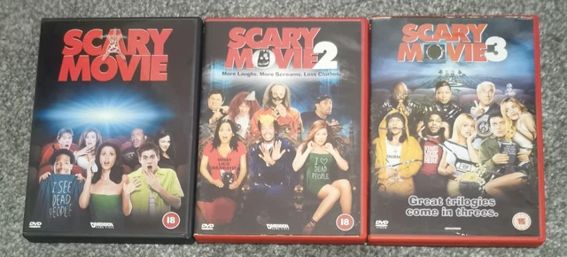 SCARY MOVIE 1-3 Trilogy Collection DVD Films Bundle Lot Comedy Spoof £4 ...