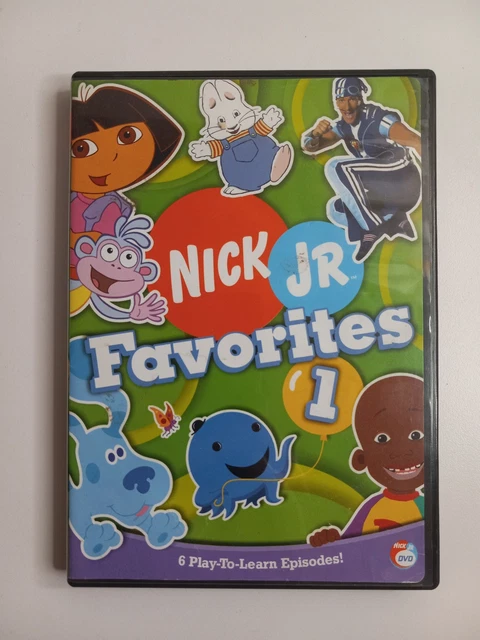NICK JR. FAVORITES - Vol. 1 (DVD, 2005) Nickelodeon - 6 Episodes - RARE ...