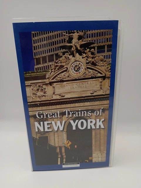RARE GREAT TRAINS of New York VHS Video Tape Cassette Train VHS Very ...