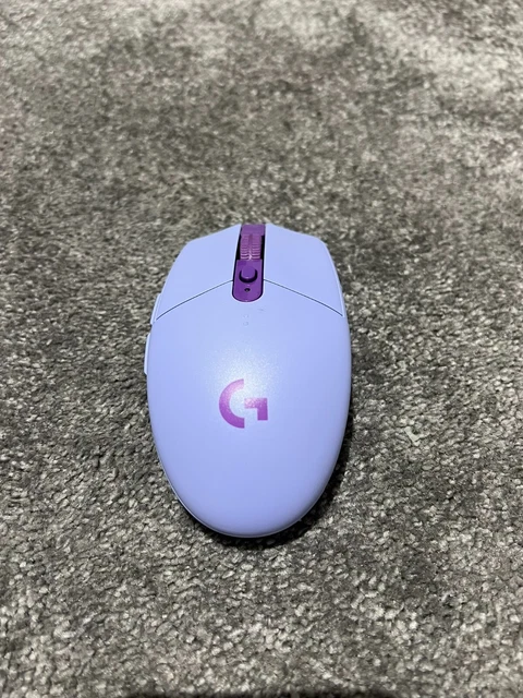 LOGITECH G305 WIRELESS Gaming Mouse - Lilac £50.00 - PicClick UK