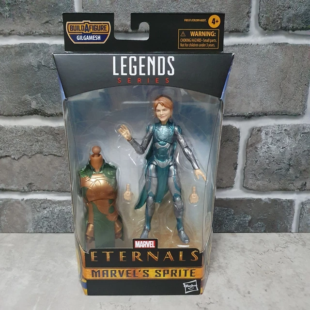 SPRITE MARVEL LEGENDS Eternals GilGamesh Wave 6" Figure Hasbro Sealed ...