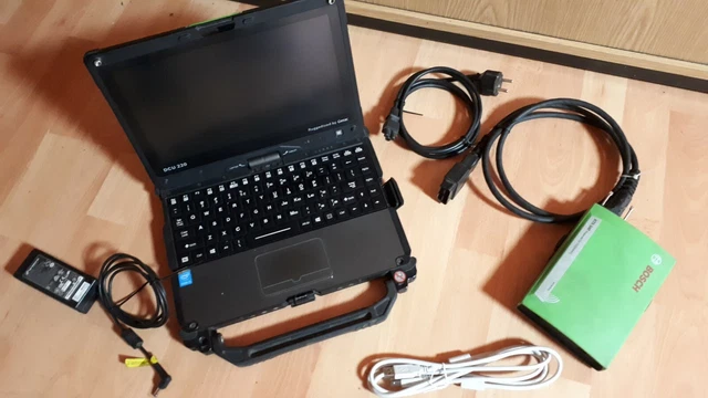 DIAGNOSEGERÄT BOSCH KTS 540 und DCU 220 Diagnosemodul Testgerät Kfz ...