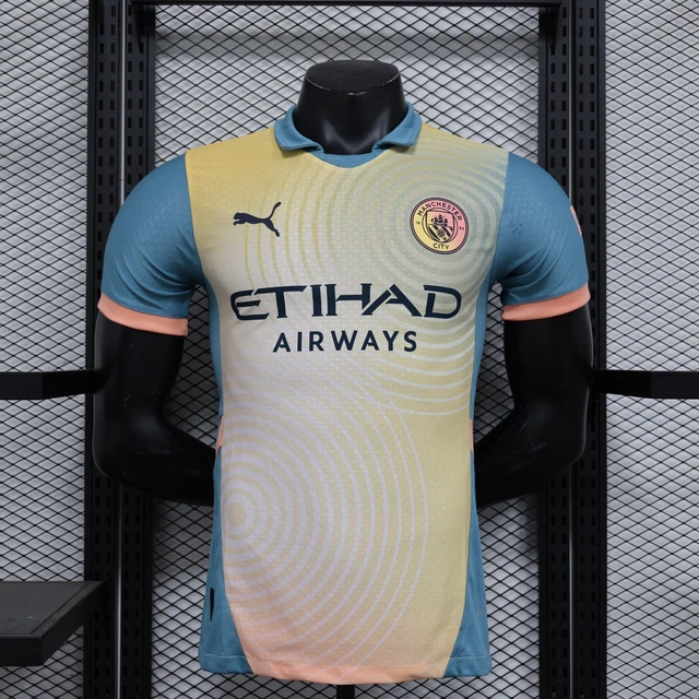 MANCHESTER CITY 4TH kit 2024/25 Season | Size - MEDIUM | NEW £34.99 ...