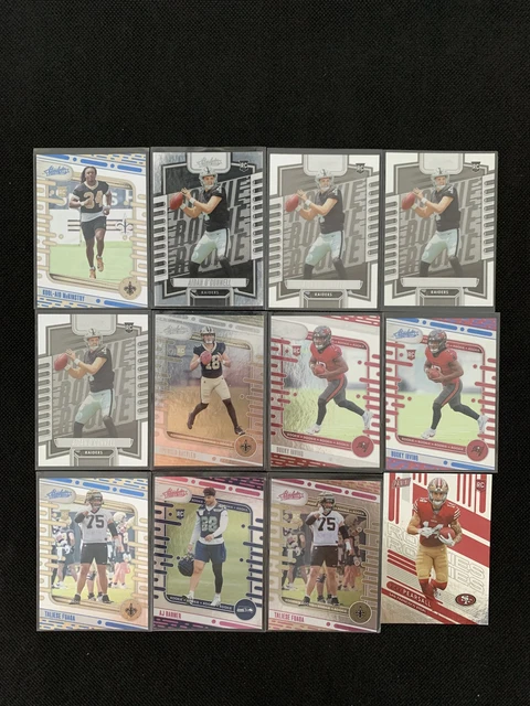 2024 PANINI ABSOLUTE Kool-Aid McKinstry Aidan O'Connell Aj Barner RC ...