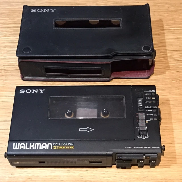 SONY WALKMAN PROFESSIONAL WM-D6C Cassette Player vintage with Case £499 ...