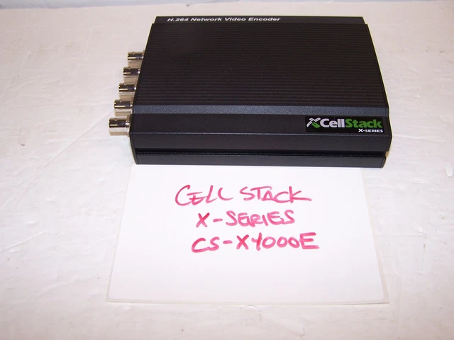 CELLSTACK X-SERIES CS-X4000E Video Decoder/Encoder Networking Unit EUR ...