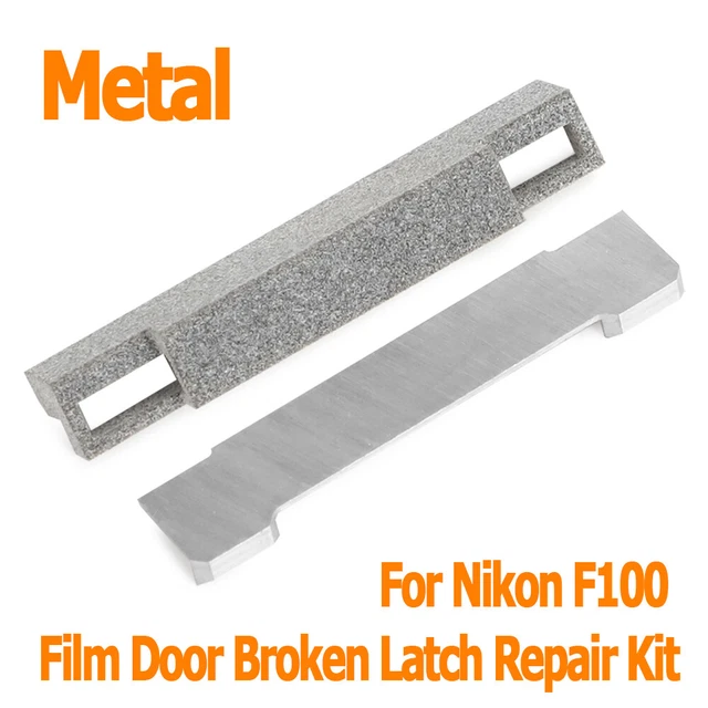 FOR NIKON F100 Back Film Door Broken Latch Metal Repair Kit Metal Latch ...