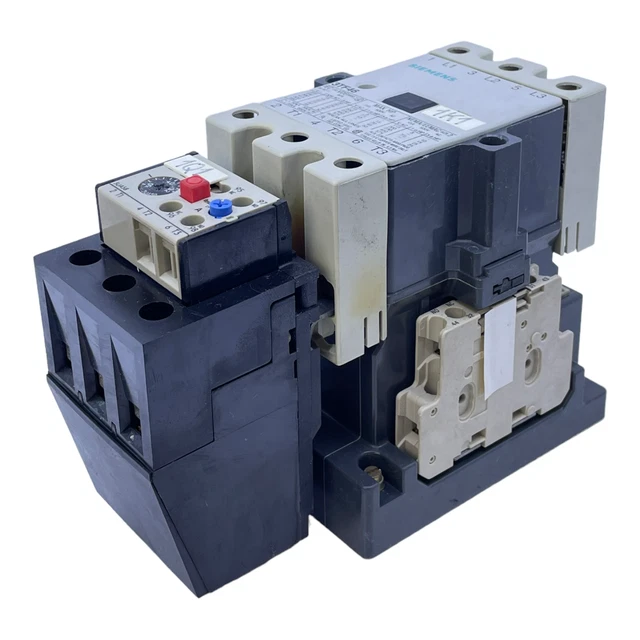SIEMENS 3TF46 +3UA 58 00-2F Circuit Breaker With Overload Relay 220V ...