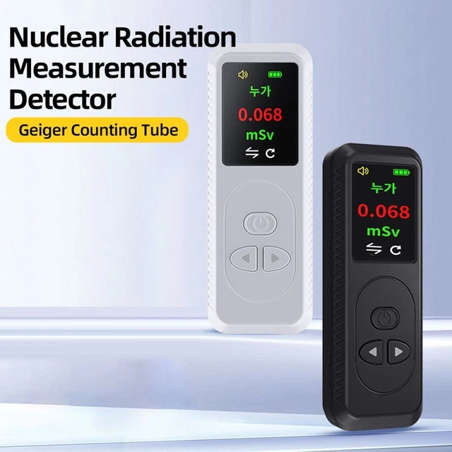 COLOR DISPLAY GEIGER Counter Laboratory Alpha Beta Gamma Tester Home ...