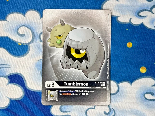 DIGIMON - TUMBLEMON - BT9-005 - X-Record - Box Topper £2.95 - PicClick UK