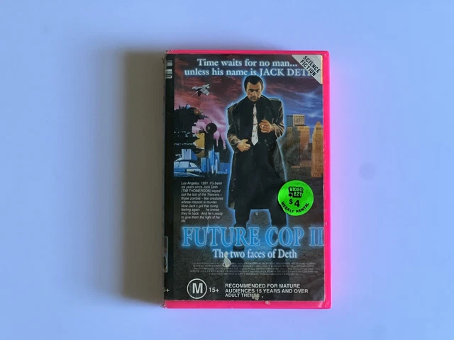 FUTURE COP II (1991) VHS Video Tape Sci-fi / Action $16.00 - PicClick AU