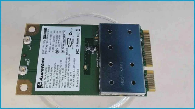 WIFI CARTE WIFI module carte carte carte carte AR59B91 Samsung Q310 NP-Q310 EUR 14,32 - PicClick FR