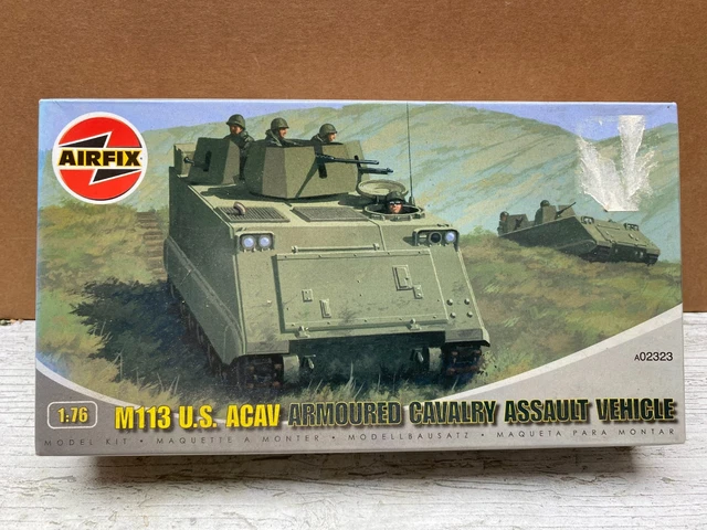 AIRFIX M113 U.S.ACAV ARMOURED CAVALRY ASSAULT VEHICLE 1:76 Scale ...