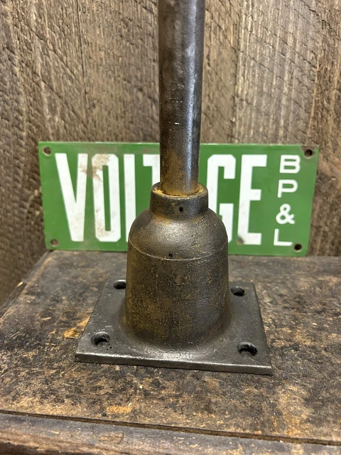 RARE O C White Base Upright Bench Lamp Industrial Light $348.00 - PicClick