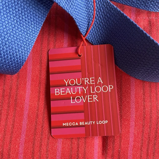 MECCA BEAUTY LOOP Tote 2026 - Red - Blue - Pink - Bag $30.00 - PicClick AU