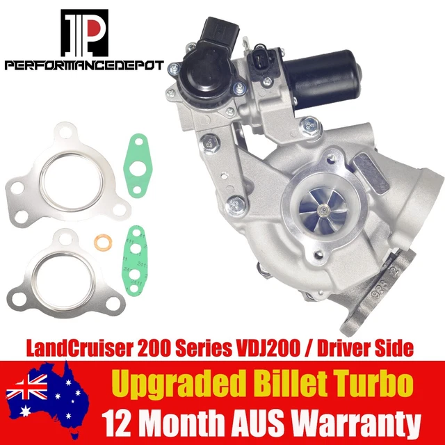 UPGRADE BILLET TURBO to suit Toyota LandCruiser 200 Series VDJ200 ...