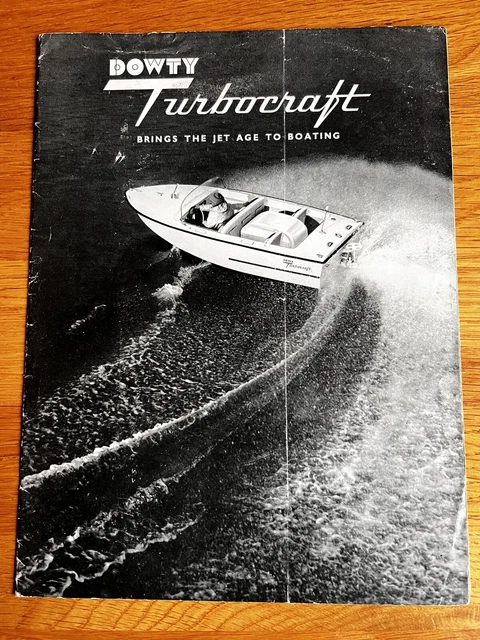 VINTAGE BUEHLER TURBOCRAFT Jet Boat Full Line Brochure/Spec Sheet. £9. ...
