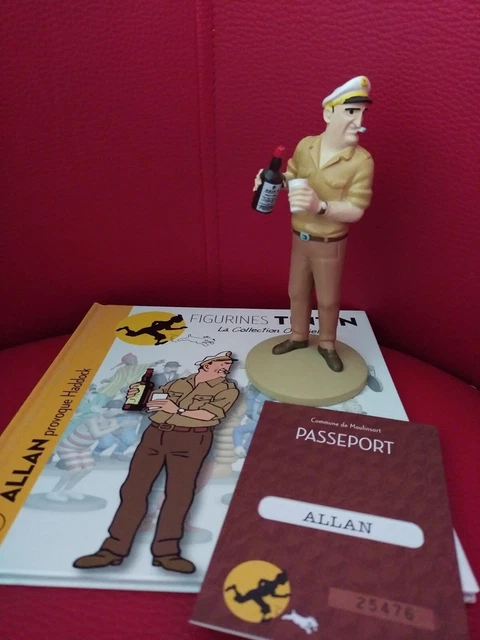 FIGURINE TINTIN COLLECTION officielle. allan EUR 9,00 - PicClick FR