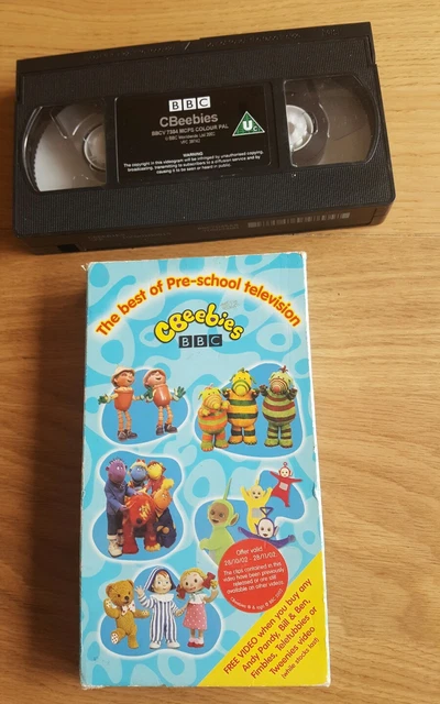 THE BEST OF preschool television cbeebies - VHS VIDEO 2002 teletubbies ...