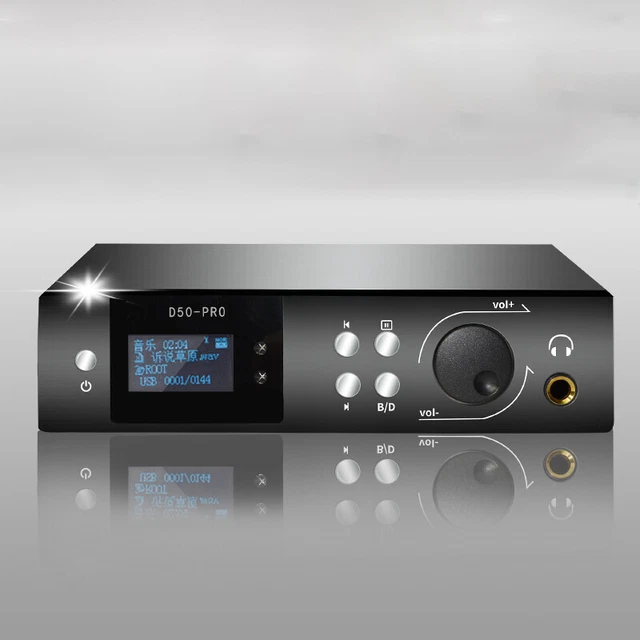 4.2 USB DAC Headphone Amplifier Hifi DAC Decoder Dual ES9018K2M Chips # ...