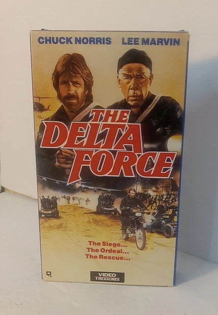 VINTAGE 1986 THE Delta Force VHS Cannon Media Home Entertainment ...