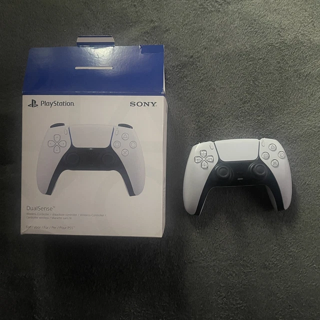 SONY DUALSENSE PLAYSTATION 5 PS5 Wireless Controller - White with the ...
