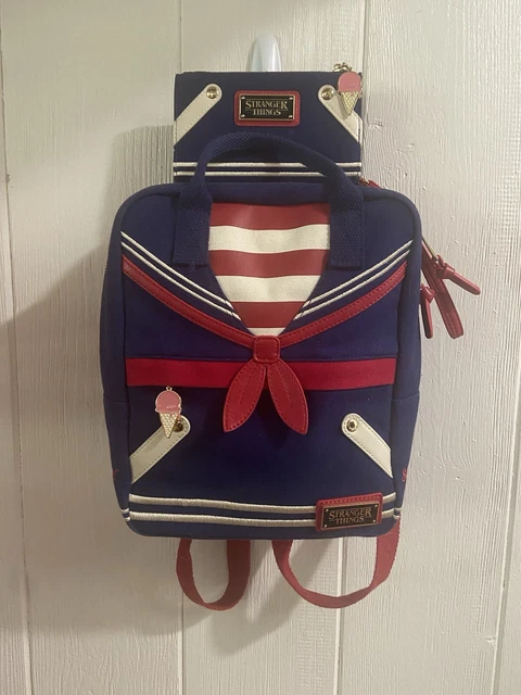 STRANGER THINGS SCOOPS Ahoy Sailor Uniform Mini Backpack Loungefly ...