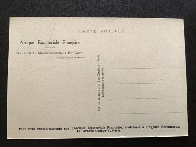 CPA - PAYS D'AFRIQUE EQUATORIALE FRANÇAISE Tchad Marchandes de lait à ...