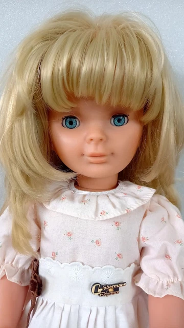 SCHÖNE LIEBERMANN PUPPE ca. 60 cm groß vintage EUR 45,00 - PicClick DE