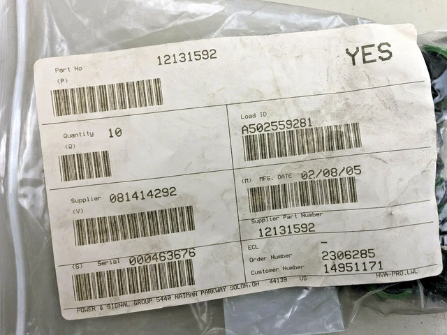 APTIV 12131592 METRI-PACK Connettore 3 vie donna serie 480, 42A (borsa ...