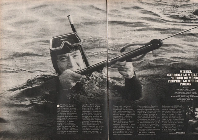 COUPURE DE PRESSE Clipping 1979 Michel Carrega (2 pages) EUR 5,00 ...