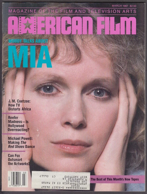 FILM AMÉRICAIN MIA Farrow Stanley Kramer J M Coetzee Michael Powell ...
