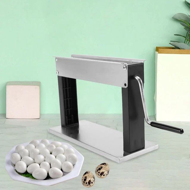 QUAIL EGG PEELER Machine Stainless Egg Hand Peeler Portable Eggshell ...
