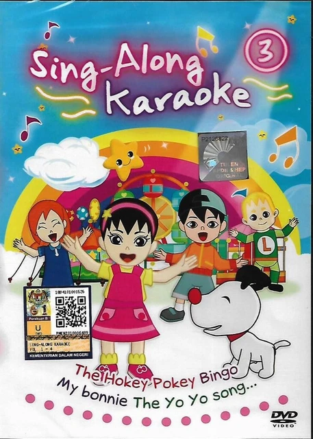 20 ENGLISH CHILDREN Nursery Rhymes Sing-Along Karaoke Vol.3 DVD Region ...