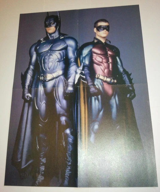 BATMAN POSTER #45 and Robin Val Kilmer Chris O'Donnell Batman Forever ...
