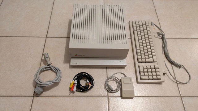 ORDINATEUR APPLE II 2 gs 2gs IIgs ROM01 + carte mémoire 1MB + carte ...