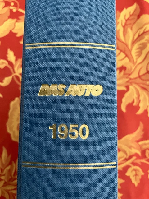 AMS AUTO MOTOR Und Sport 1950*Kompletter Jahrgang Mit Original ...