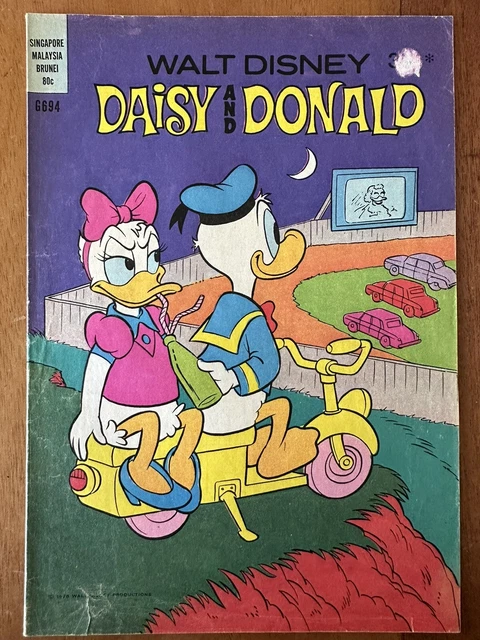 WALT DISNEY DAISY And Donald Duck, Comic G.694 1978 $15.00 - PicClick AU