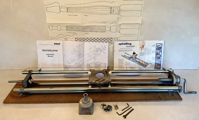 TREND ROUTER LATHE £31.17 - PicClick UK
