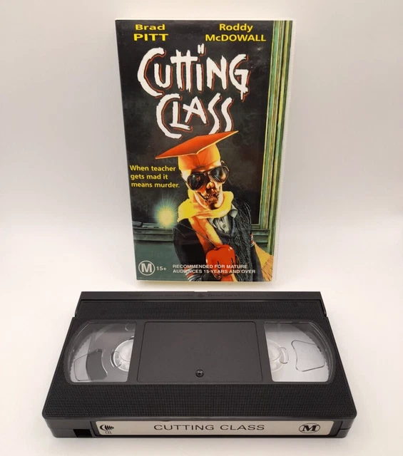 CUTTING CLASS VHS Horror Small Box Cel Australian PAL Release Rare $34.95 - PicClick AU